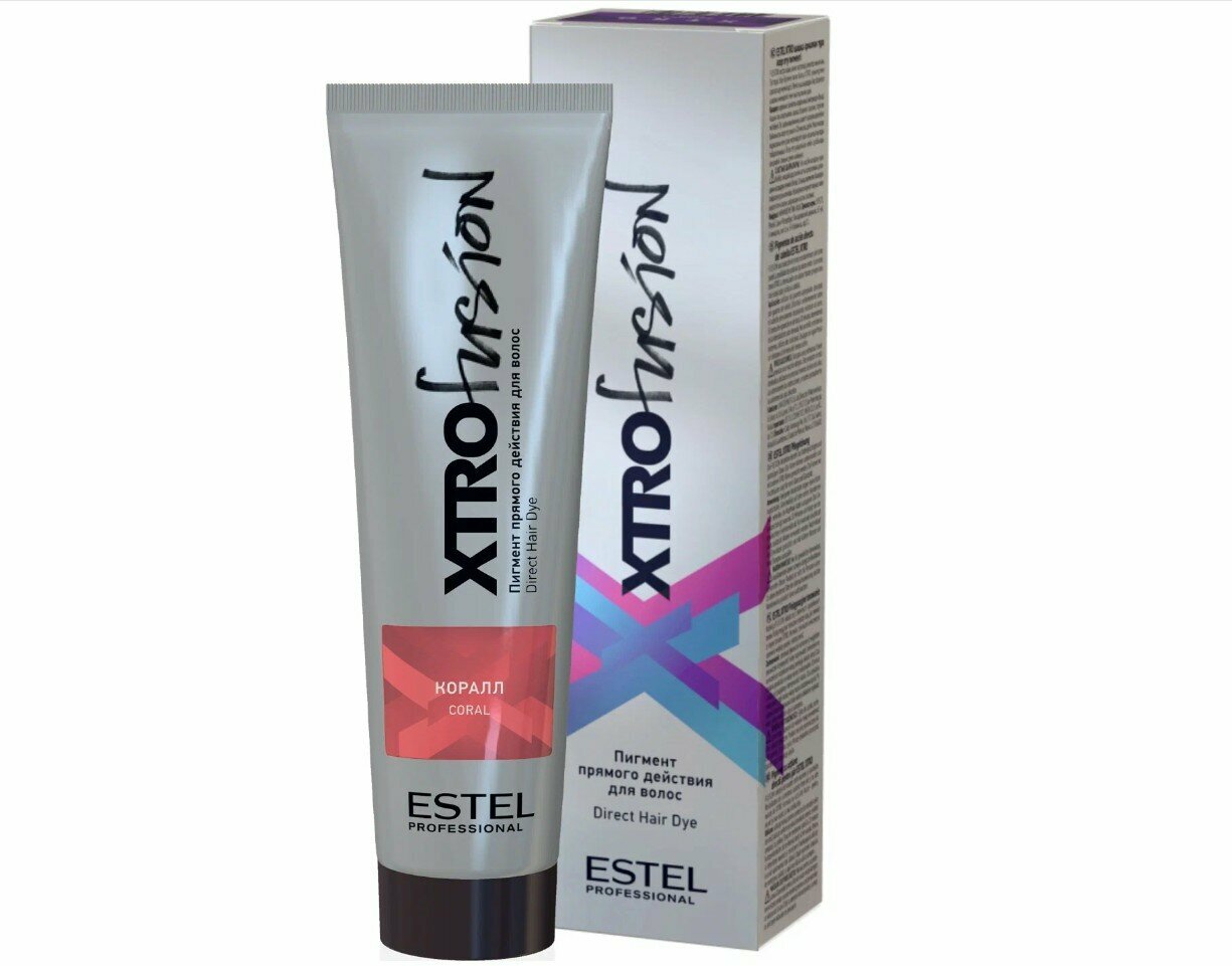 Пигмент прямого действия ESTEL Xtro Fusion Коралл, кремовый , 100мл