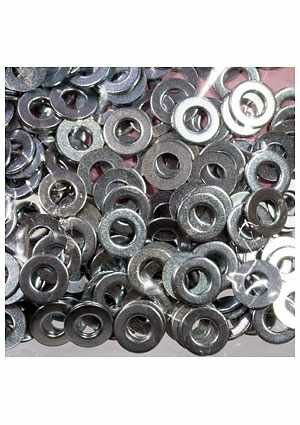 Шайба плоская под М4 DIN 125A, сталь 1017, Sном.=0.80мм, Dвн. ном.=9мм, 500шт.