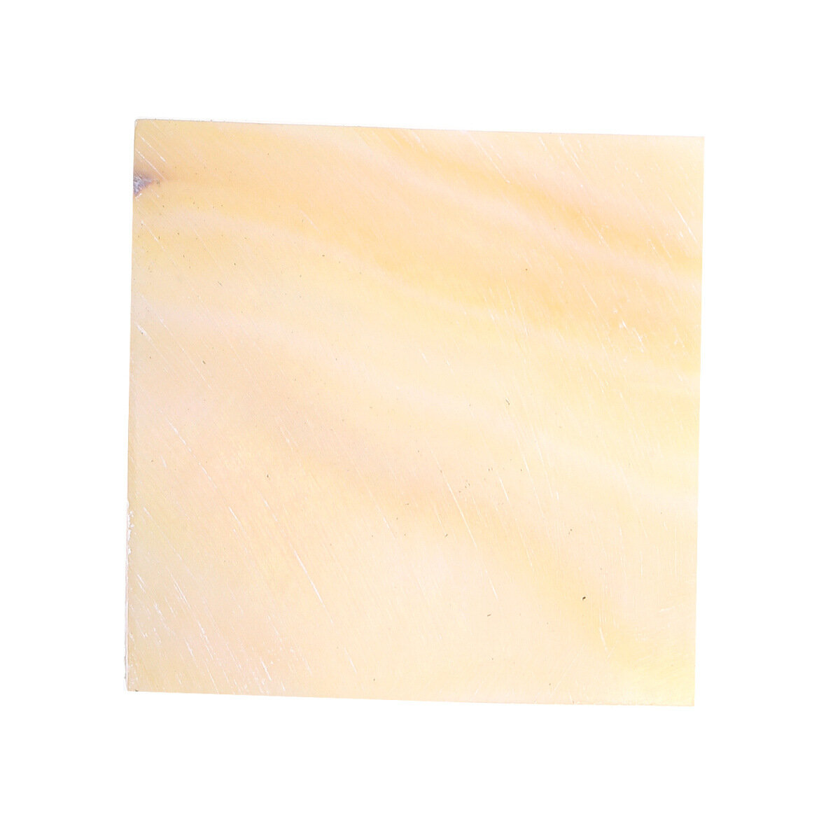 Натуральный перламутр для инкрустации, листовой Musiclily MX2051GP, лист 25x25x2 мм, золотой перламутр