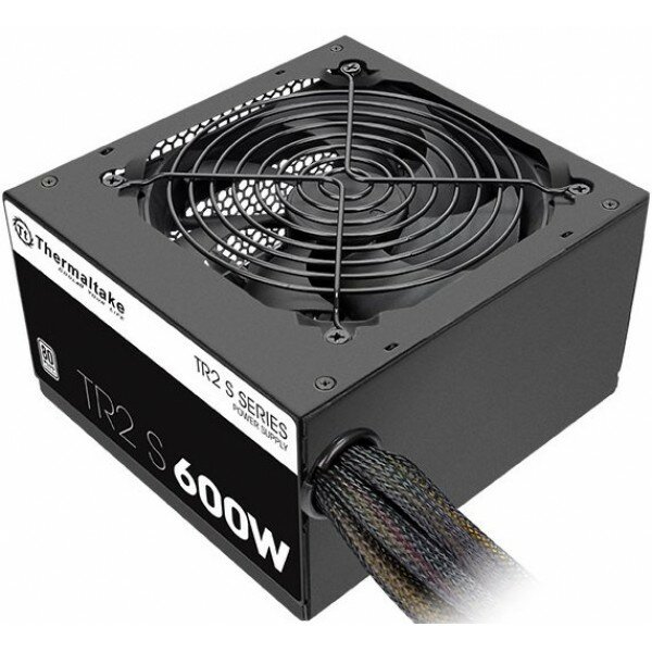 Блок питания Thermaltake ATX 600W TR2 S TRS-600AH2NK 80 PLUS (24+4+4pin) APFC 120мм fan 5xSATA RTL