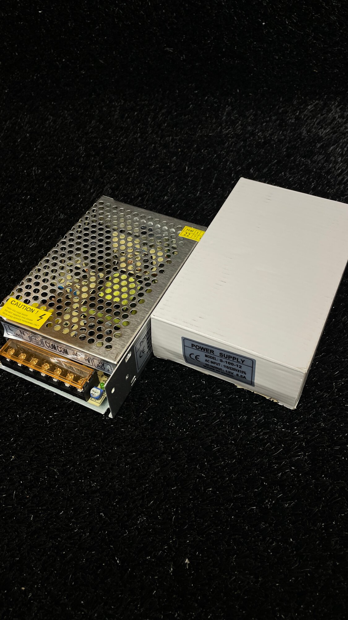 Блок питания S-100-12, 100Вт, 12В, 8.5А