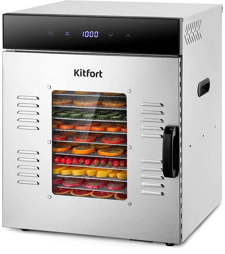 Сушка для фруктов и овощей Kitfort КТ-1967 15под. 1000Вт