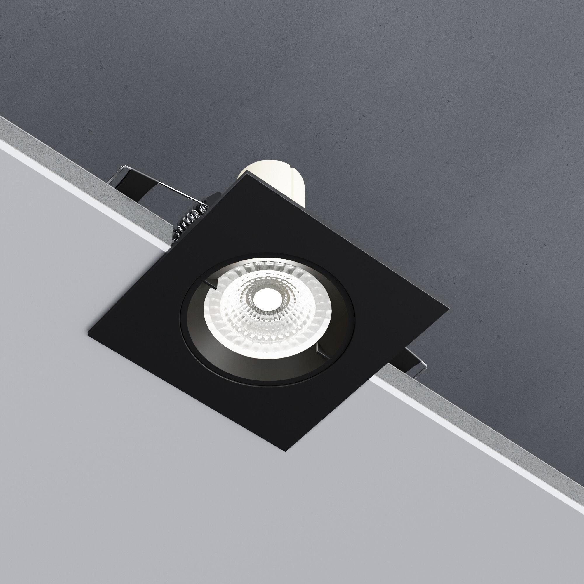 Встраиваемый точечный светильник Elektrostandard Minnie 25057/01, GU10, 50 Вт, цвет черный