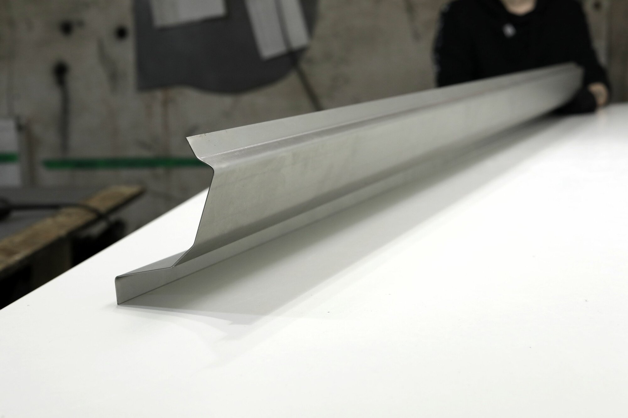 Порог ремонтный левый + усилитель для Mitsubishi Lancer (CX, CY) 10 поколение 2007- С. Д. тип кузова седан (митсубиши / митсубиси лансер 10), холоднокатаная сталь 1 мм