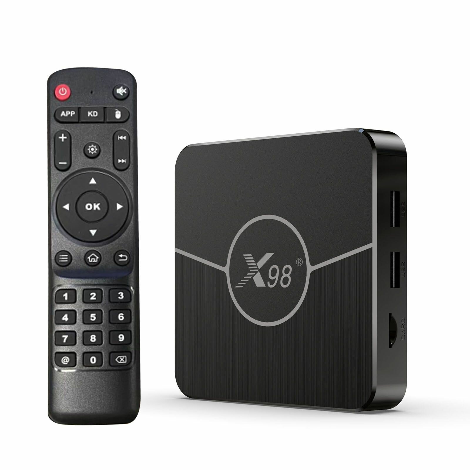 X98 Plus Android 11.0 Smart TV Box Amlogic S905W2 UHD 4K Медиаплеер 2.4G/5G Двухдиапазонный