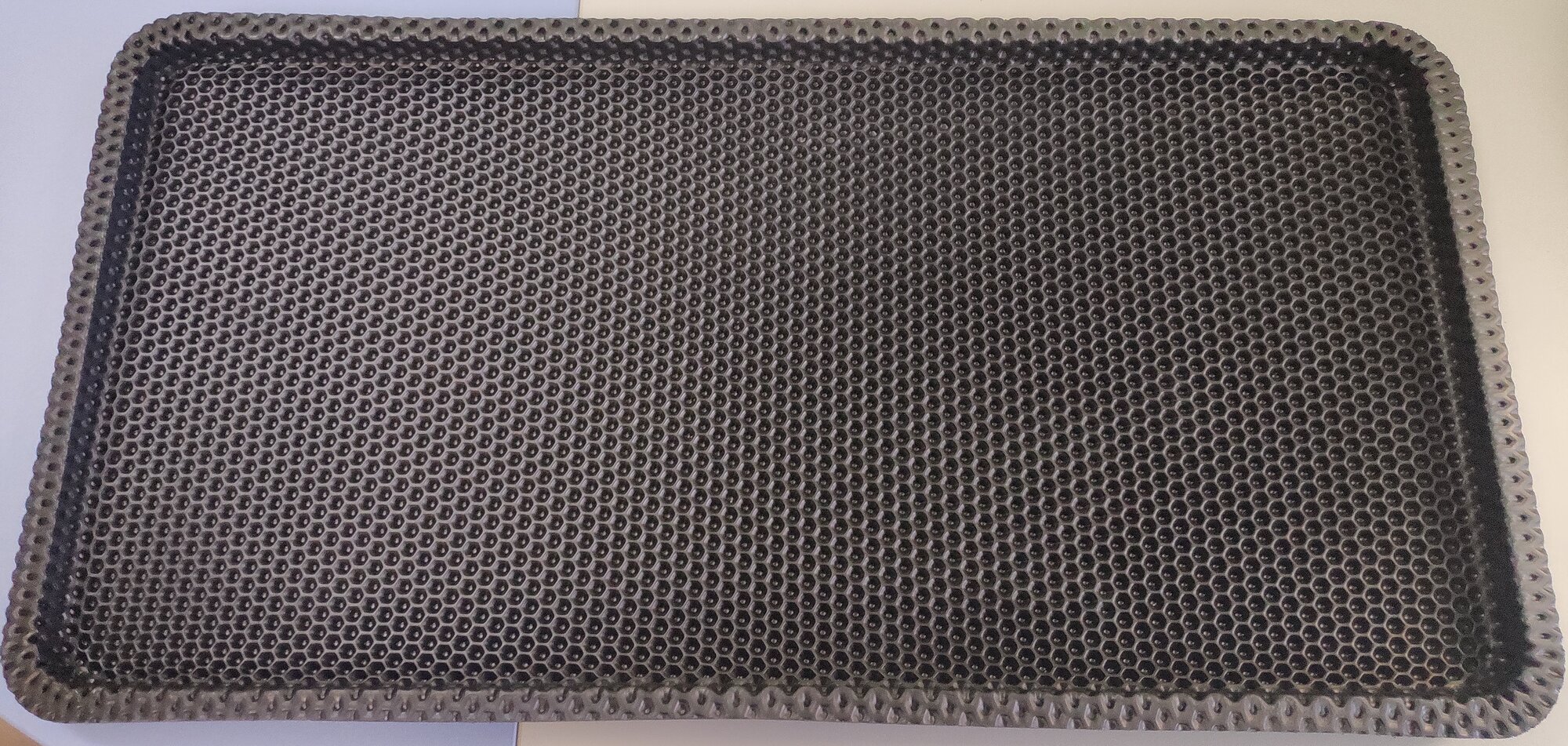 Лоток для обуви, ЭВА 70х37 см серый