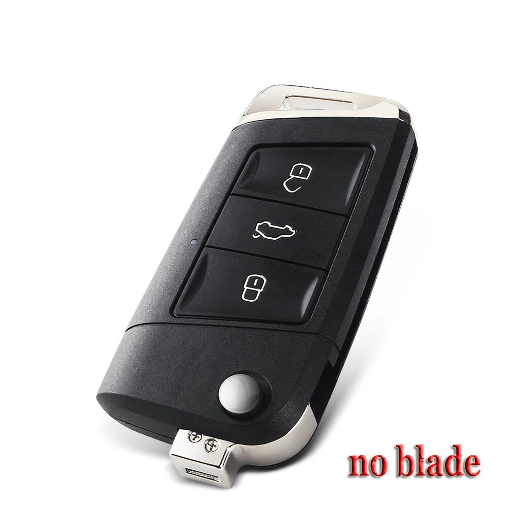 Ключ-брелок KEYYOU для Volkswagen VW Golf 4 5 6 7 Jetta Passat CC Tiguan Polo Beetle Touran Skoda Modified Key