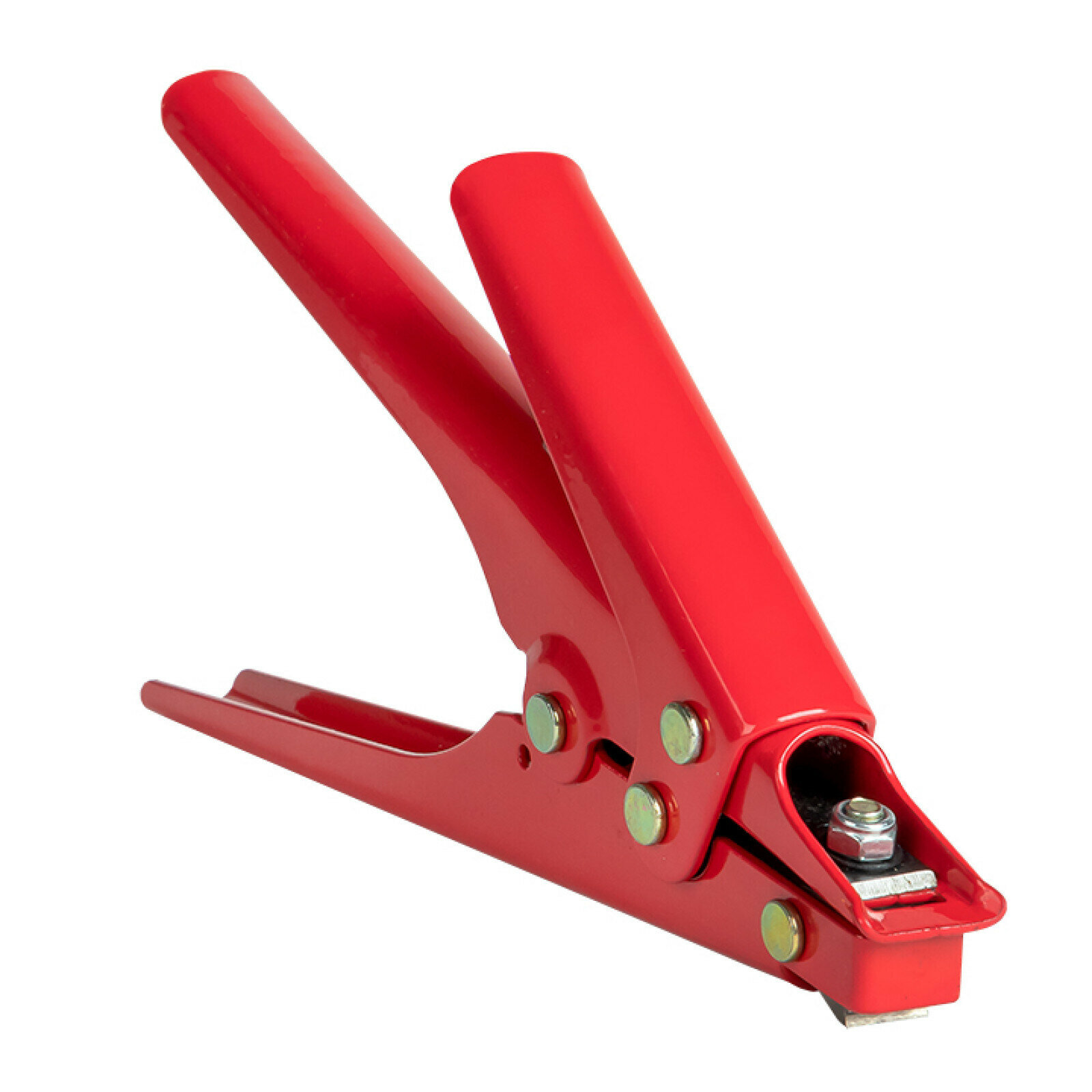 Инструмент EKF TTC210 PROxima, для затяжки и обрезки хомутов, красный