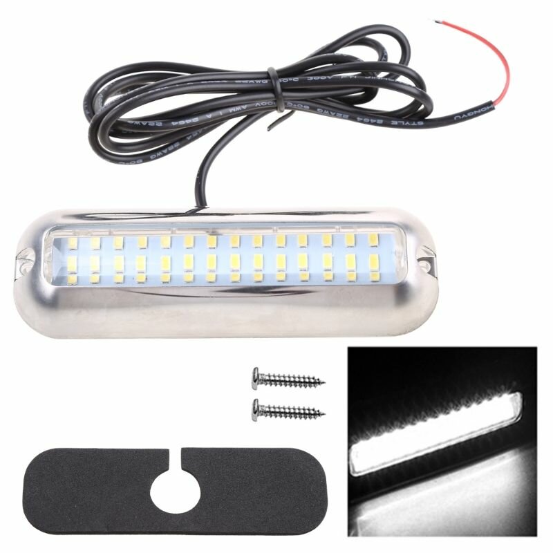 (1 шт.) Лодочные фонари Лодочные фонари 42LED подводный свет - белый