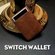 Кошелек Switch doo-wops Brown color