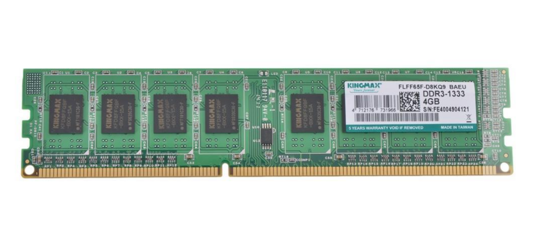 Память оперативная DDR3 4Gb PC10600 1333Mhz Kingmax