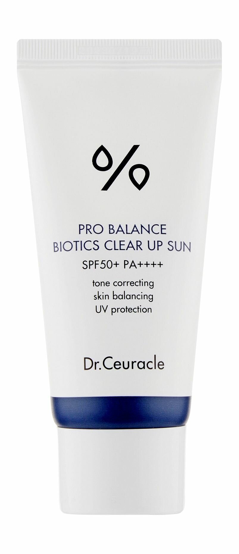 DR.CEURACLE Солнцезащитный крем для лица с пробиотиками, 50 мл