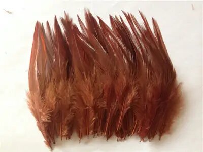 Натуральные окрашенные перья петуха YY-tesco coffee