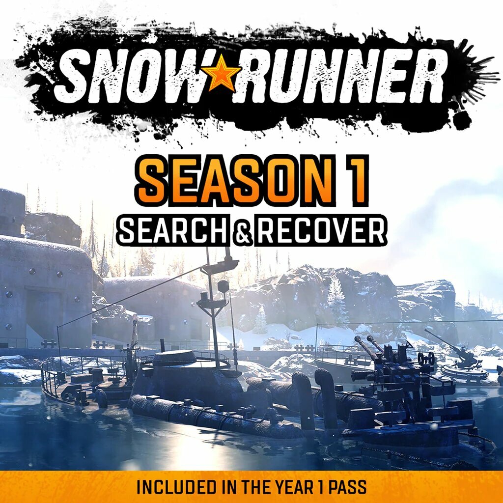 Дополнение SnowRunner - Season 1: Search & Recover, цифровое издание PlayStation 4 и PlayStation 5, регион Турция / код пополнения баланса