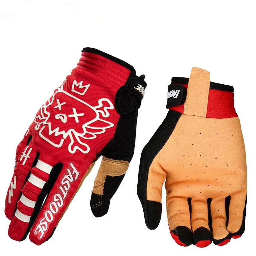 Перчатки Fasthouse Foxplast красный, XL-Массовый бутик