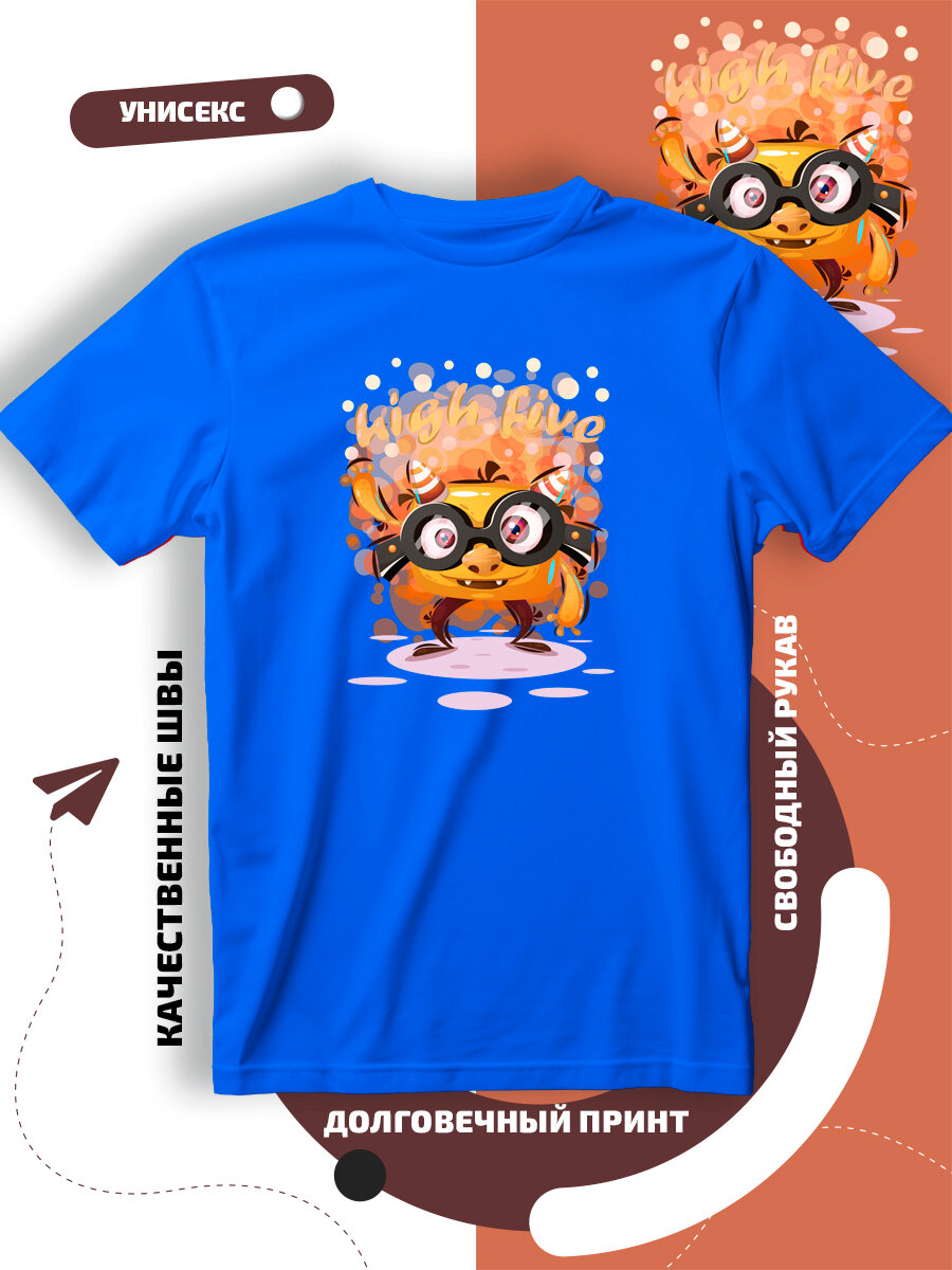 Футболка танцующий монстр