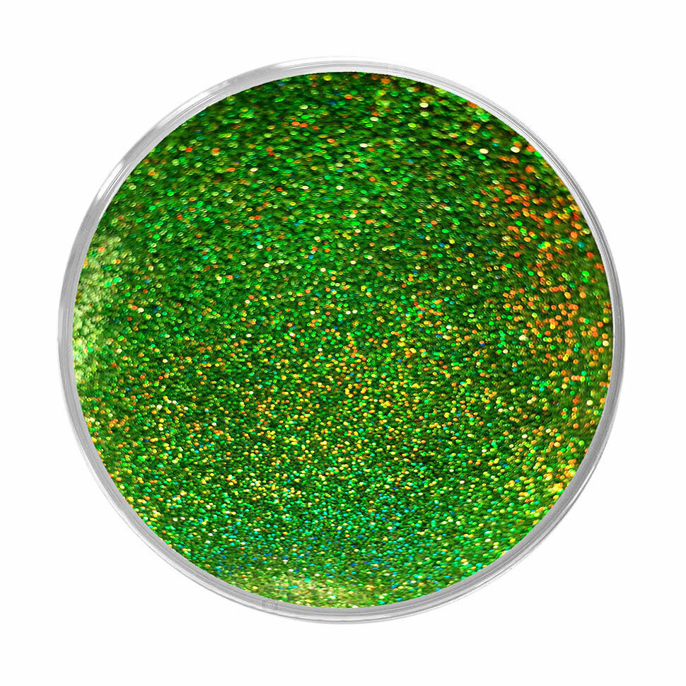 Глиттер Epoxy Master Holographic Light, зеленый, для эпоксидной смолы, 10 г