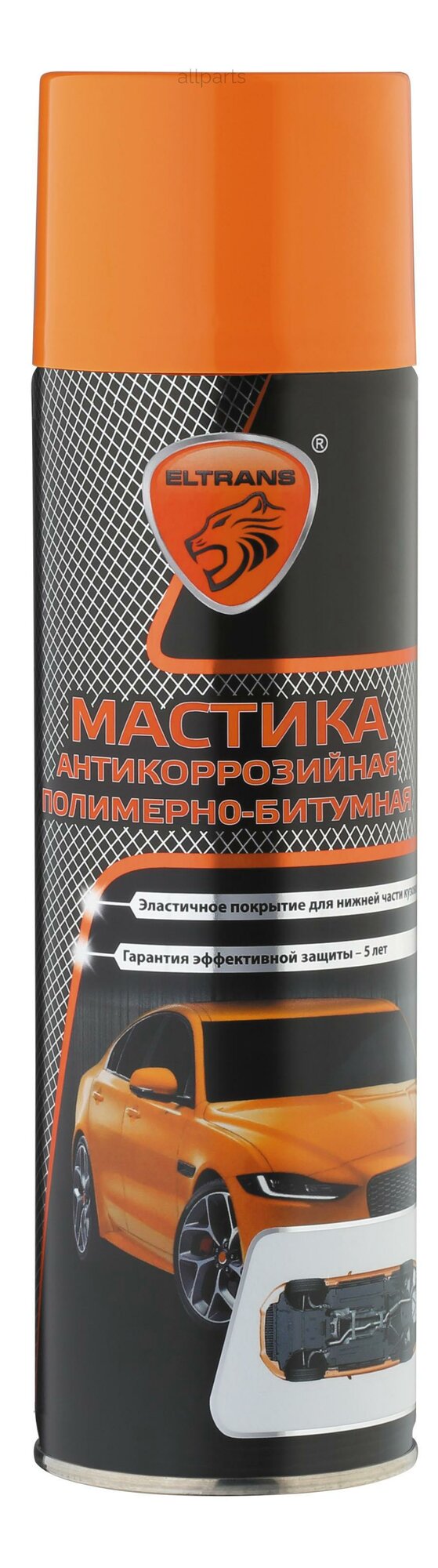 ELTRANS EL020702 Элтранс Антикоррозийная полимерно-битумная мастика (650 мл.)