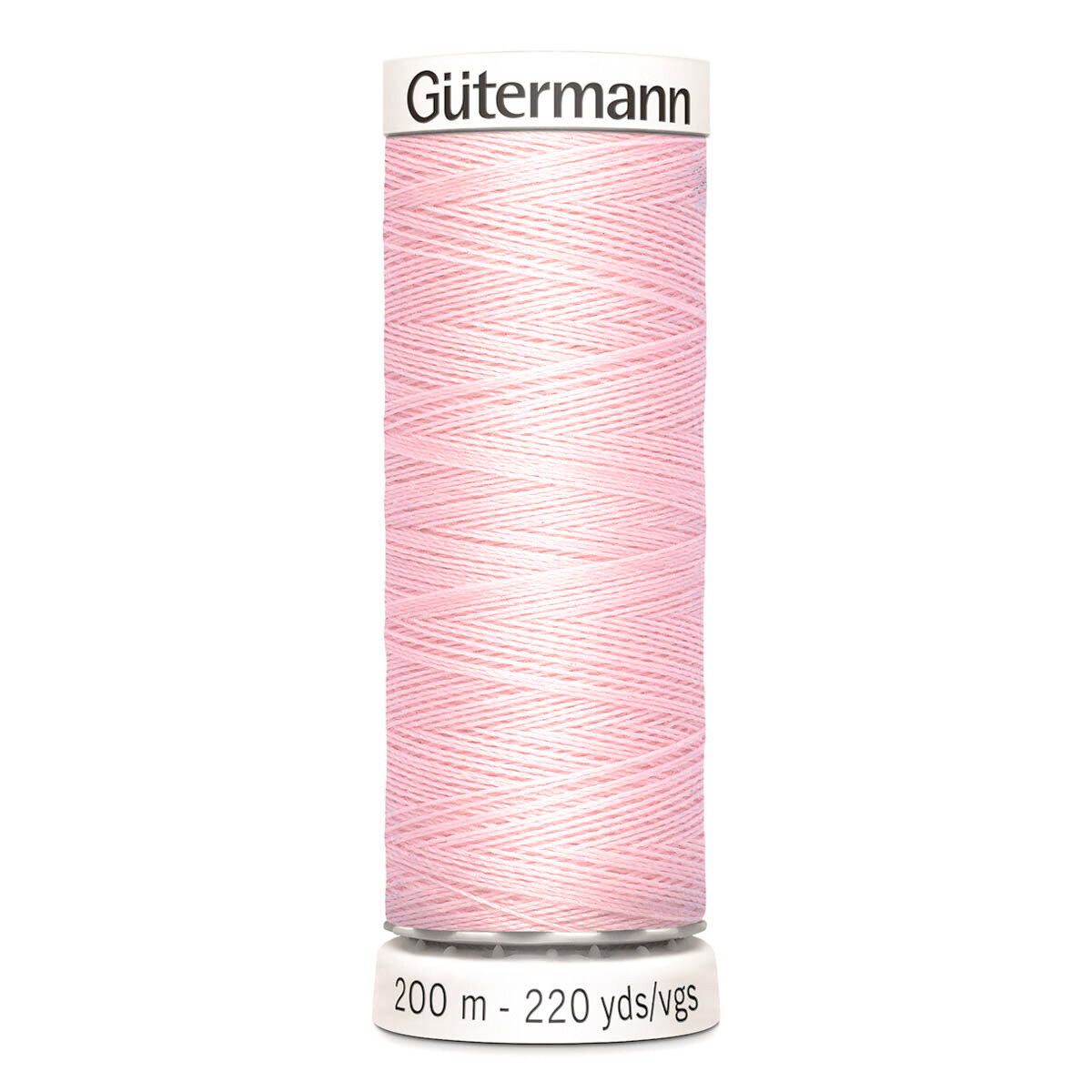 Нитки швейные для всех материалов Gutermann Sew-all, 200 м (372 бело-розовый), 5 шт