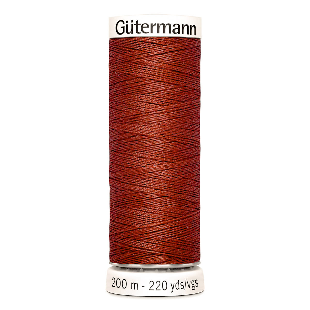 Нитки швейные для всех материалов Gutermann Sew-all, 200 м (221 красно-терракотовый), 5 шт