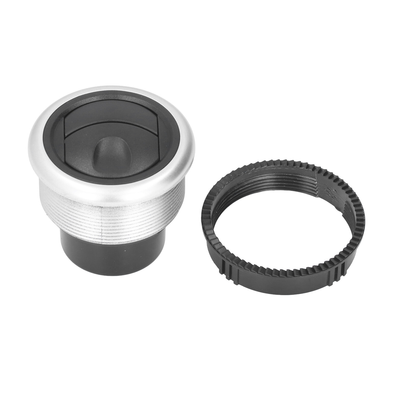 Накладка дефлектора на приборной панели кондиционера, универсальная вращающаяся круглая накладка для автомобилей, внедорожников, автобусов