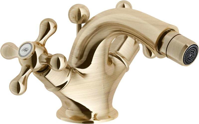 Смеситель для биде Nobili Grazia GRC5119/6BR состаренная бронза