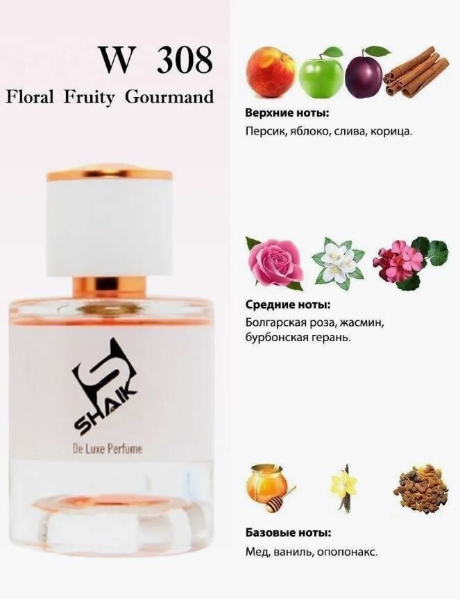 Парфюм женский SHAIK PLATINUM № 308 FORBIDDEN духи масляные , туалетная вода женская , 50 мл