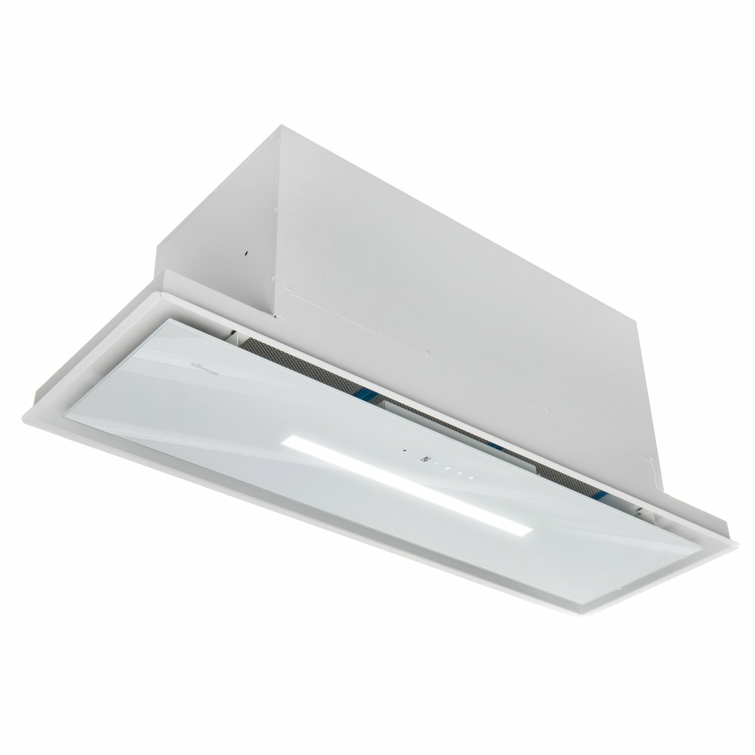 Полновстраиваемая вытяжка Кухонная вытяжка Konigin Incanto White 90