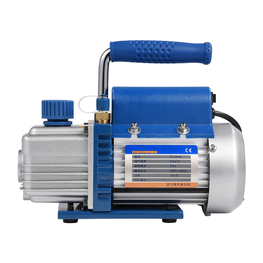 Портативный миниатюрный воздушный вакуумный насос FY-1h N мощностью 150 Вт для кондиционеров и холодильников.