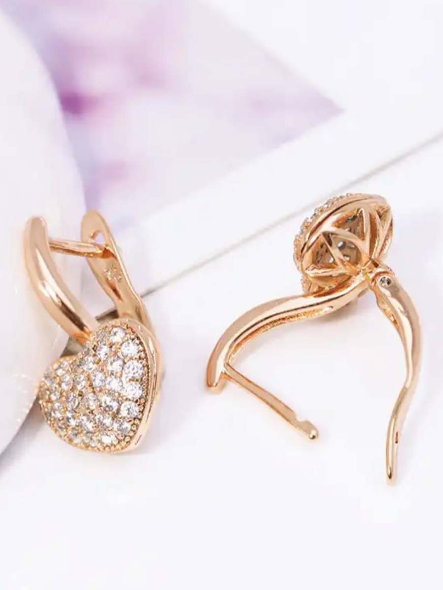 Комплект бижутерии XINQUAN jewelry: серьги, циркон, фианит