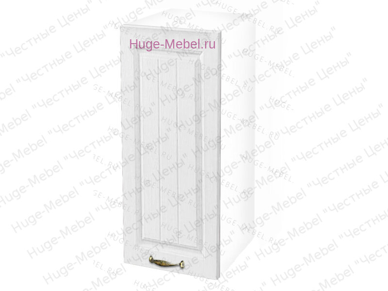 Кухонный шкаф верхний навесной 300 Мария (белый) Huge Mebel . Ширина 300 Высота 716. Кухонные шкафы