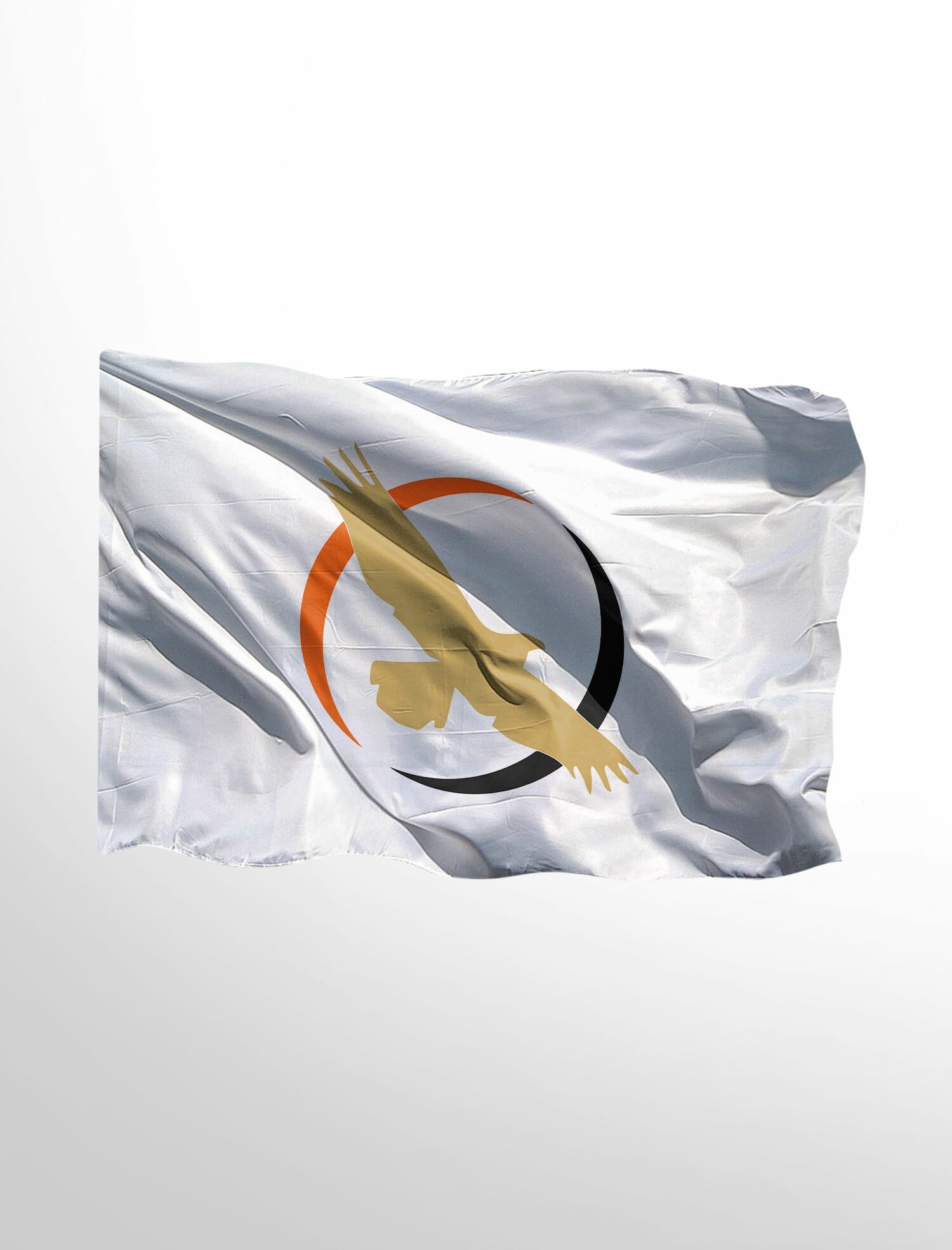 Флаг Либертарианская Партия России, 70х105 см на сетке для флагштока