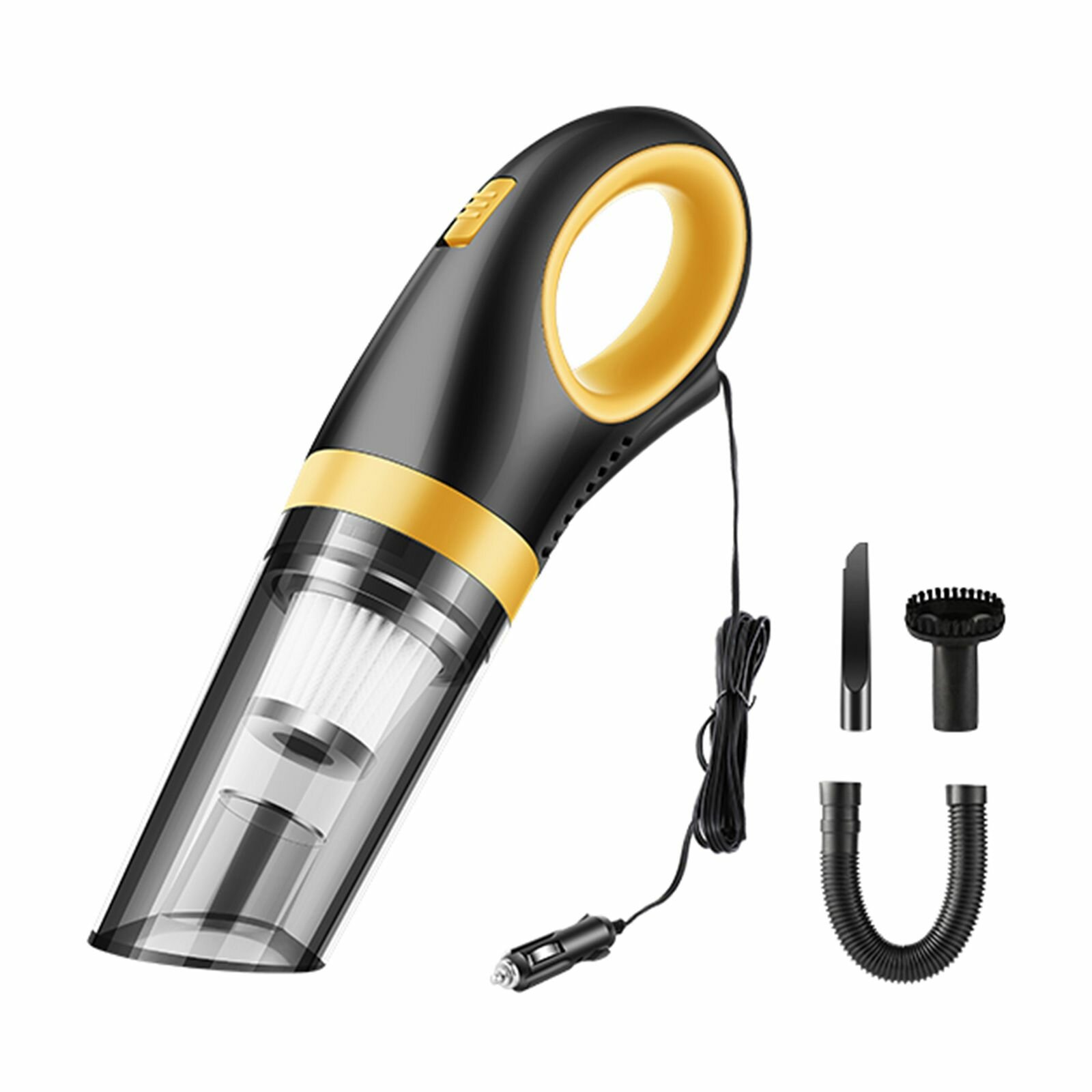 Ручной пылесос с зарядкой от USB, легкий портативный очиститель для мусора, очистка автомобиля, дома, сухого и влажного использования