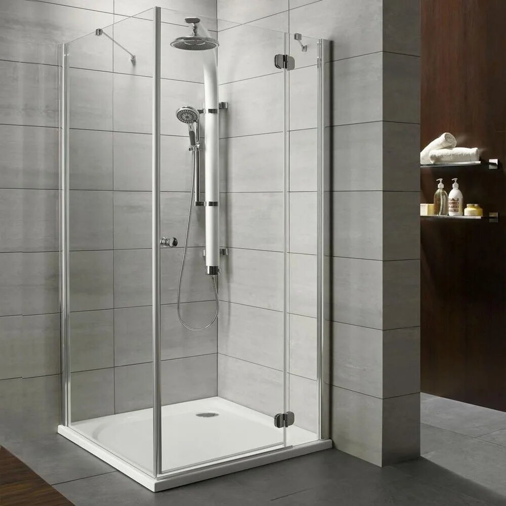 Душевой уголок Radaway Torrenta KDJ без поддона, 100x80, с распашными дверями, прямоугольный, польский