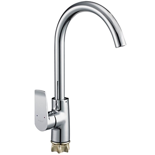 Смеситель для кухни (мойки) G.LAUF GOB4-A134 (D35; на латунной гайке, боковая ручка)