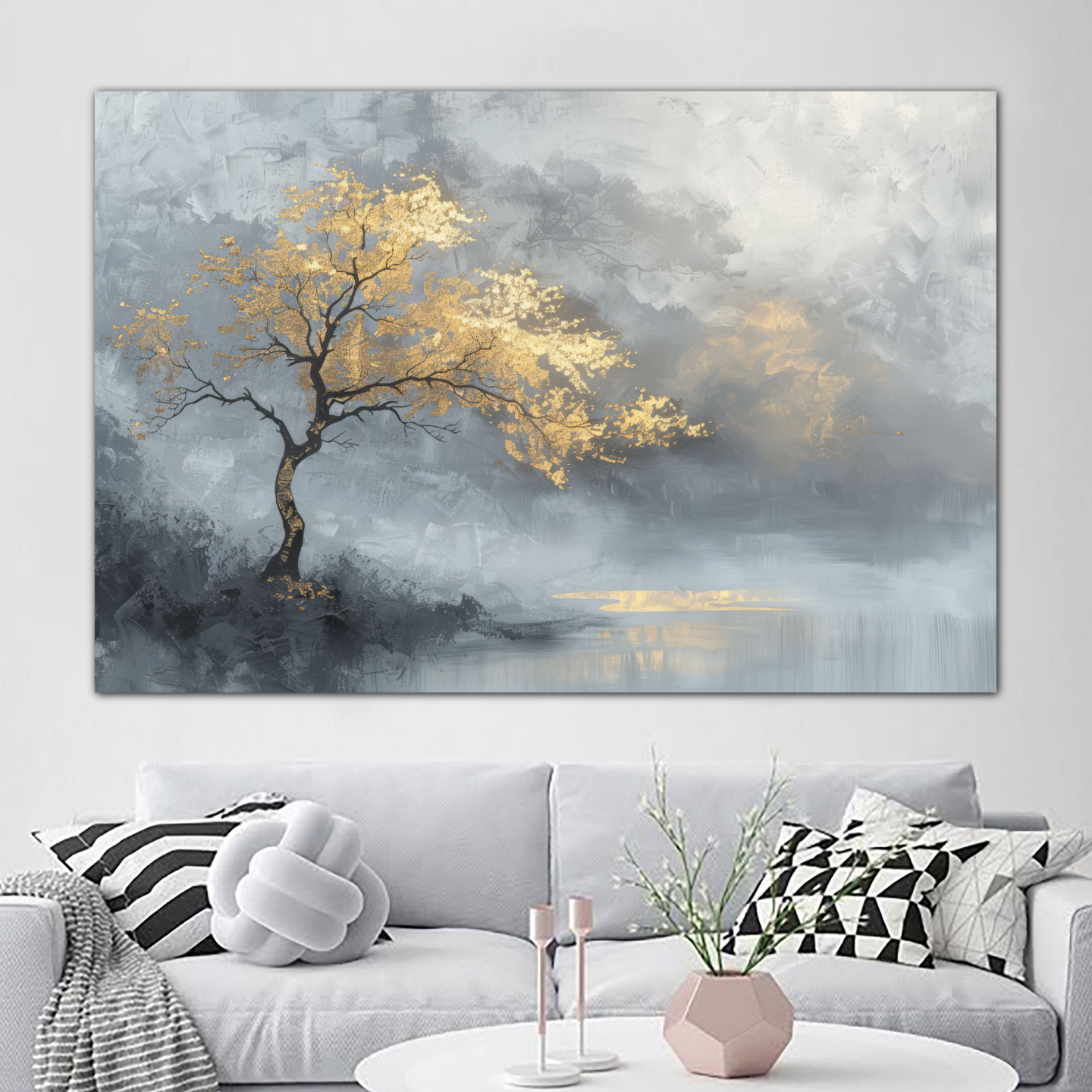 Интерьерная картина на холсте размером 60х90 см, холст, хлопок