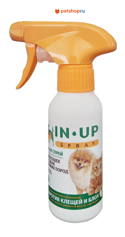 Астрафарм ИН-АП Спрей для кошек и собак мелких пород, 100 мл