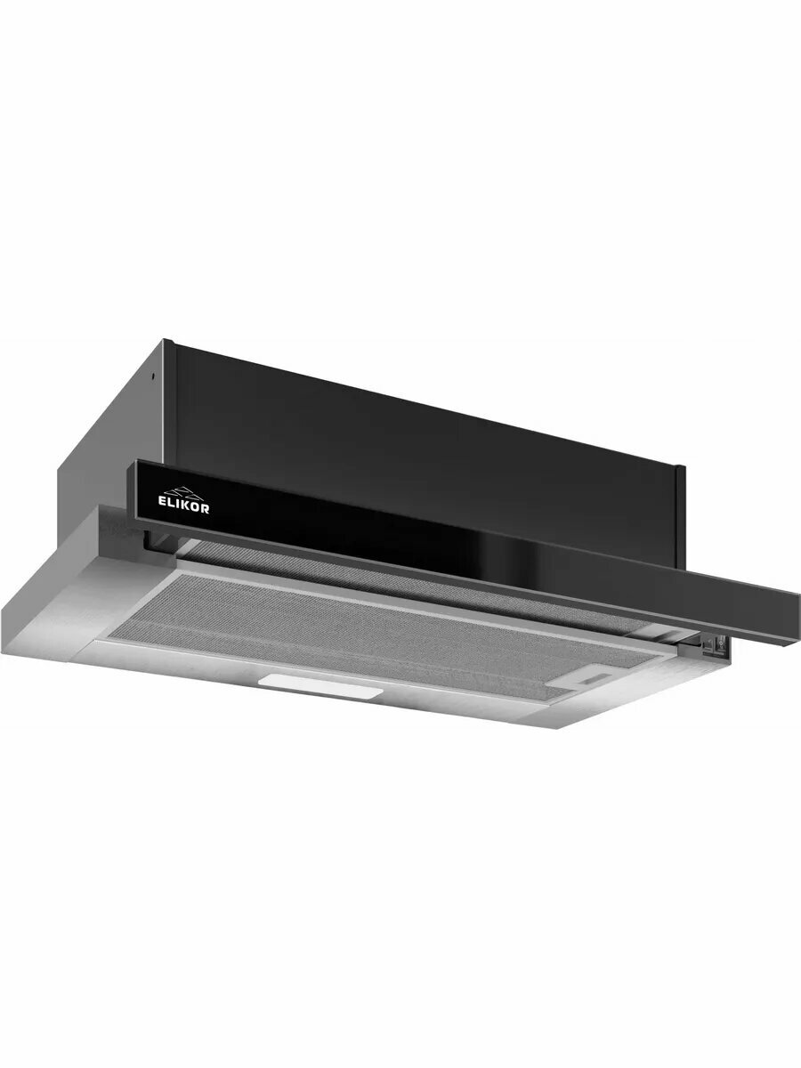 Вытяжка встраиваемая Интегра Glass 60Н-400-В2Д