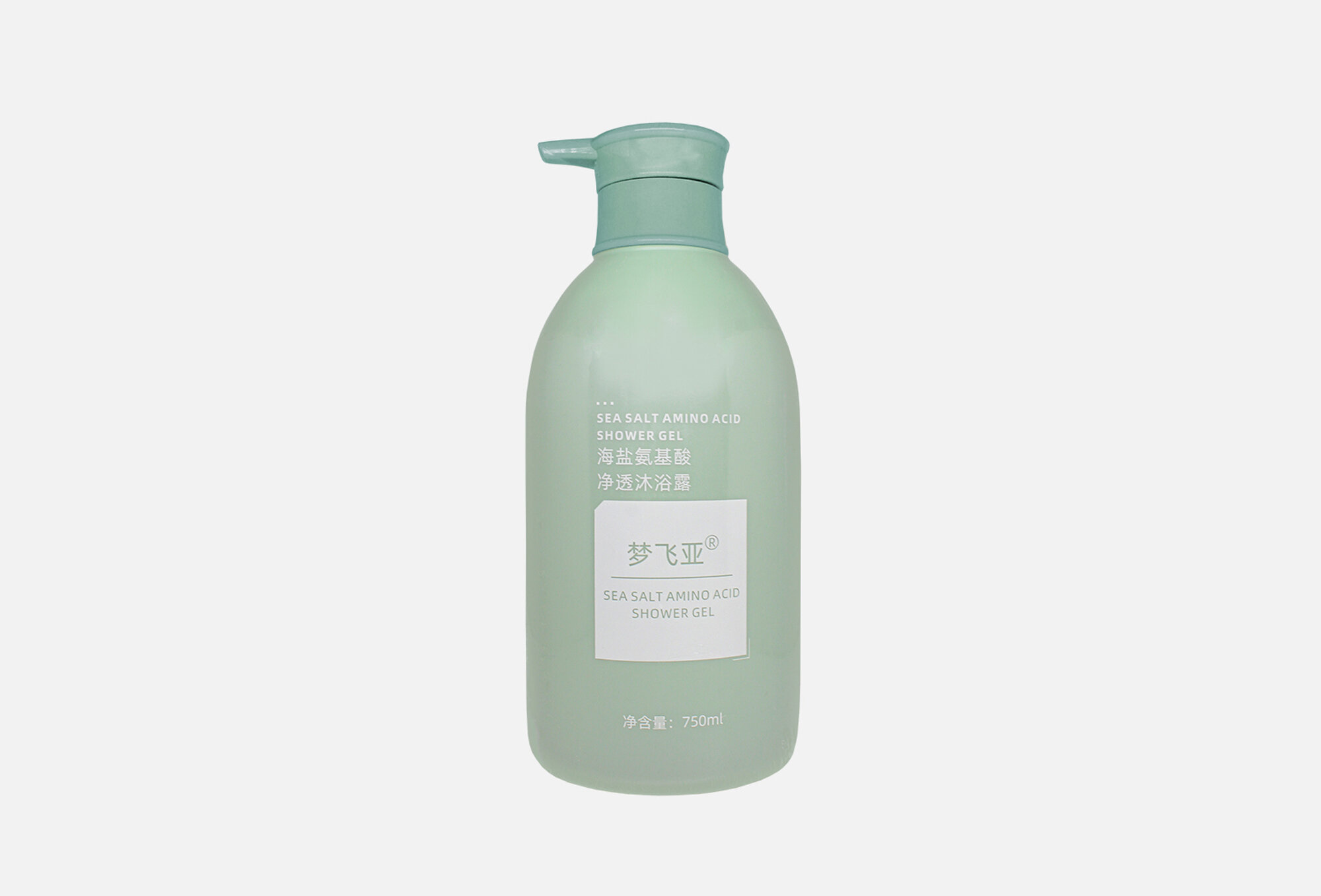 Гель для душа MENGFEIYA Shower Gel sea salt amino acid 750 мл