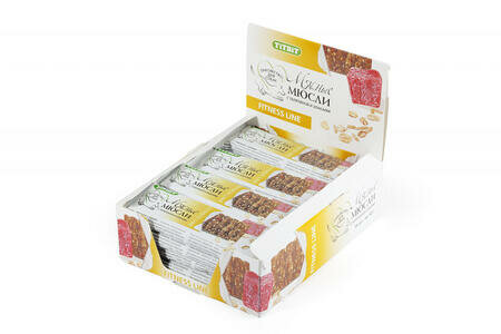 TITBIT FITNESS 40г мюсли с телятиной и злаками для собак.