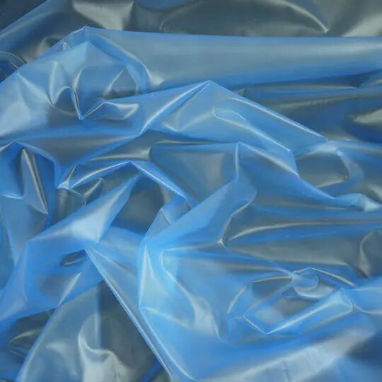 ABDL трусы мужские сексуальные мягкие ПВХ прозрачные JJ оболочка нижнее белье с высокой талией нижнее белье гладкие водонепроницаемые трусики для взрослых S, Blue