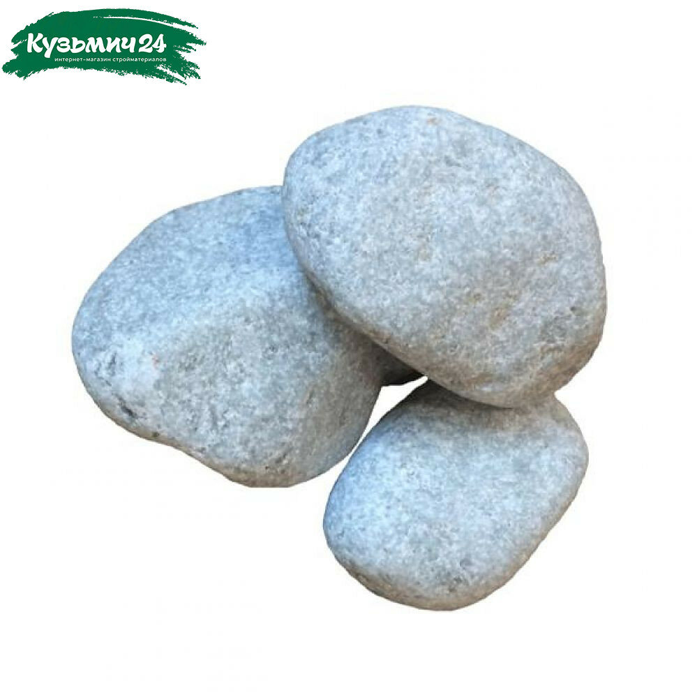 Камень Жадеит шлифованный 20 кг крупный, 1 шт.