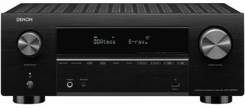 Ресивер AV Denon AVC-X3700H 9.2 черный
