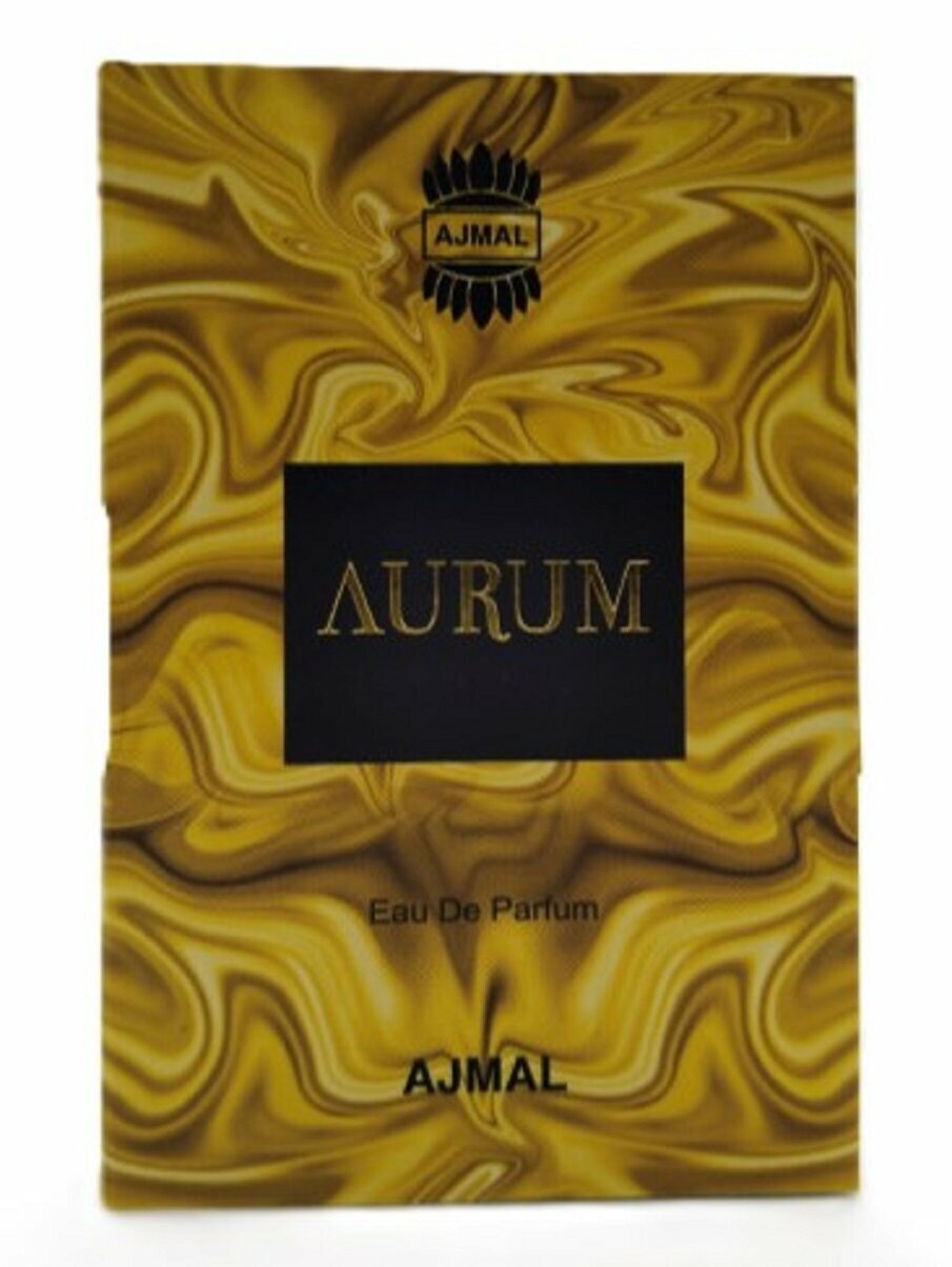 Парфюмерная вода женская Ajmal Aurum 1,5мл (edP - eau de Parfum)
