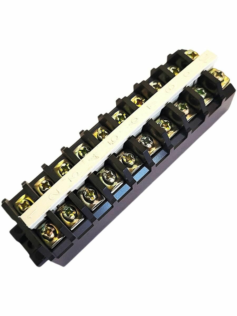 Блок зажимов БЗ24-4П25-10 пар, 25А