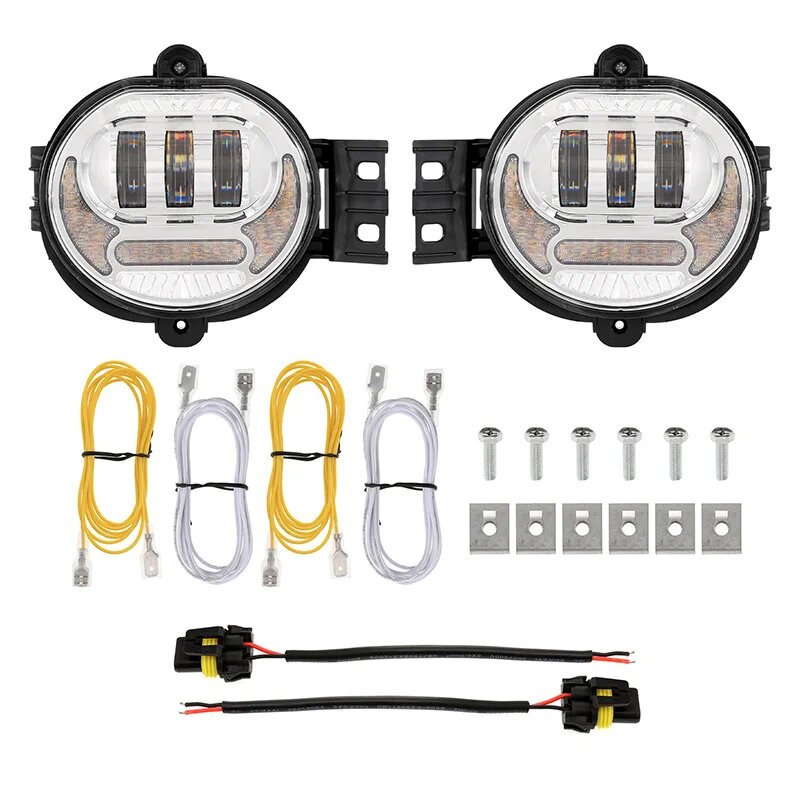 Противотуманная фара в сборе, передняя противотуманная сигнальная лампа для Dodge Ram 1500 2500 3500 2002-2009/Durango 2005 2006, Durango 2-го поколения 2004 г.