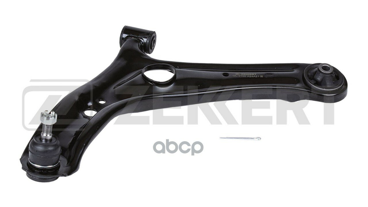 Рычаг подвески попереч. перед. ниж. лев. Toyota Vios (P40) 02- Yaris Verso (P20) 99- Echo (P10) 99 Zekkert арт. ql-3100