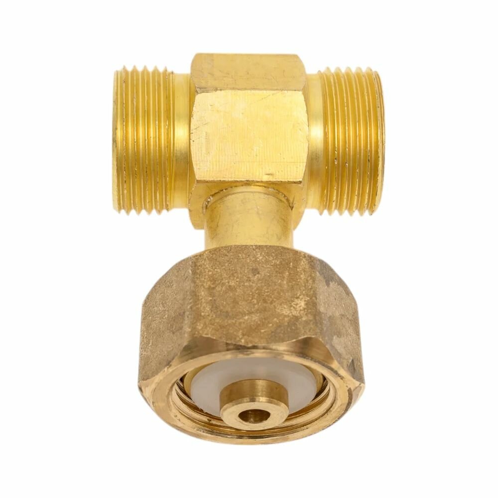 Латунный кислородный тройник СваркаДжет 4301010803003