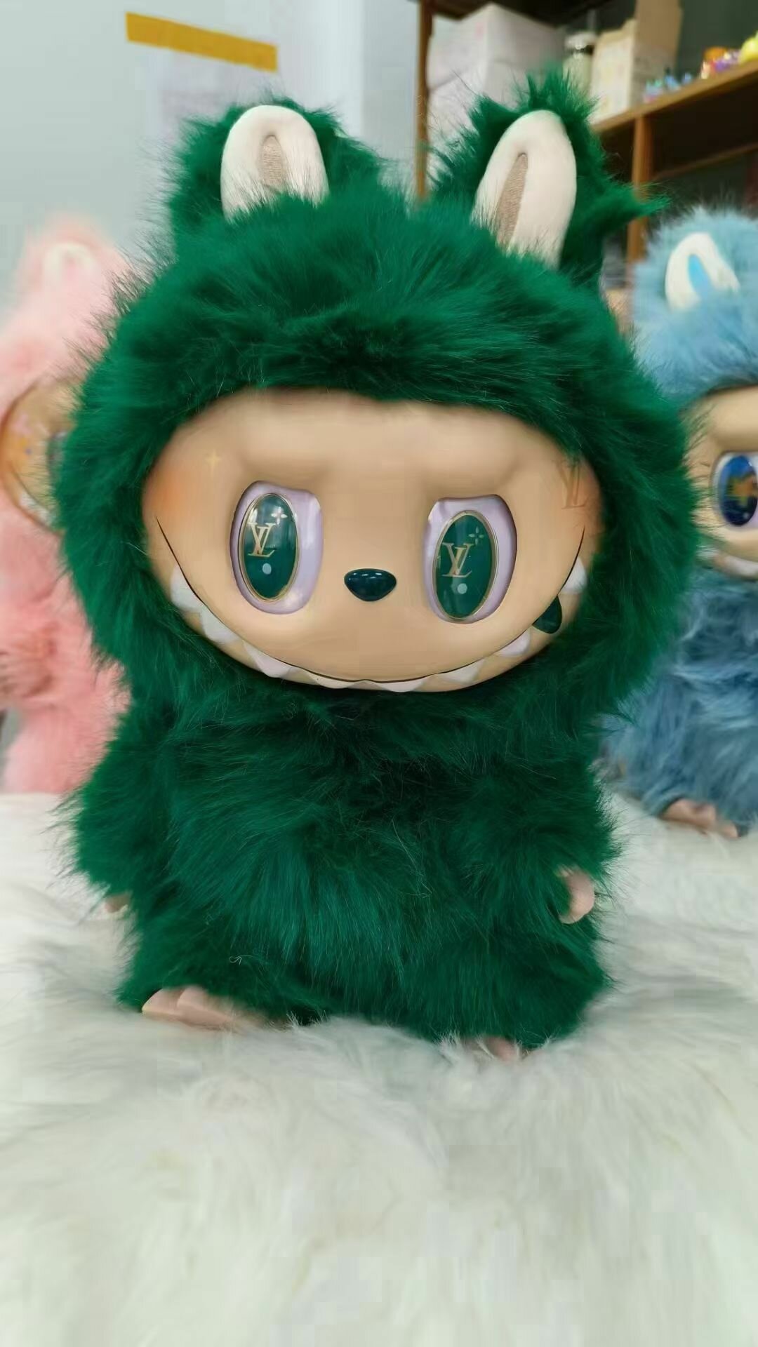 Модифицированная кукла Биг Босс, 38 см, красочная плюшевая игрушка из винила, разноцветная.