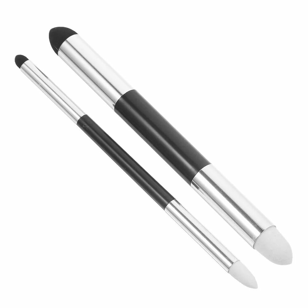 Набор из 2 многоцветных губчатых художественных кистей для растушёвки и рисования, многоразовые и моющиеся